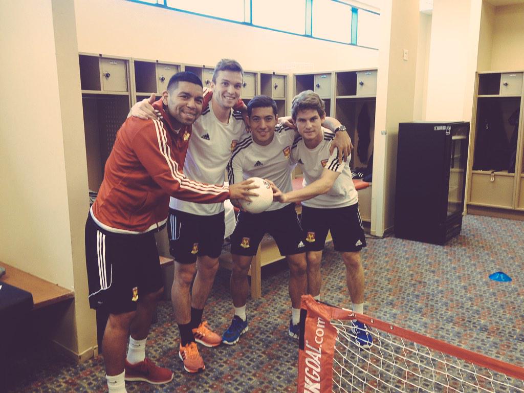 Based on his twitter status Jonathan Top is training with the team in ...