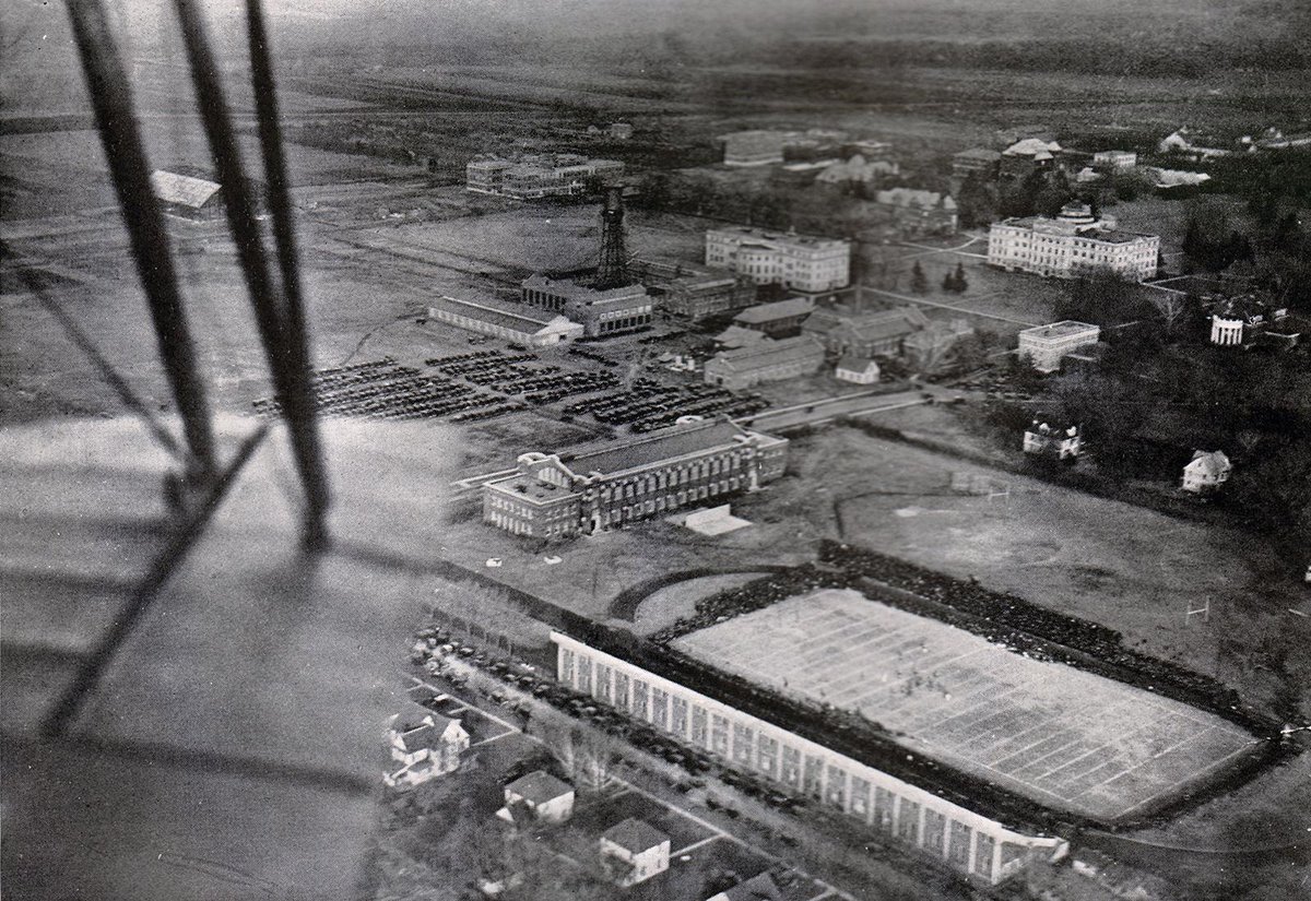 Via @CyclonesFB: An aerial photo of the 1920 Iowa State-Iowa football ...