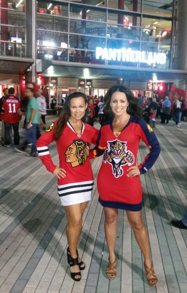 Tammy Laverty on Twitter: "Ready to rock the @FlaPanthers @florvs @NHLBlackhawks @chicgame at BT ...