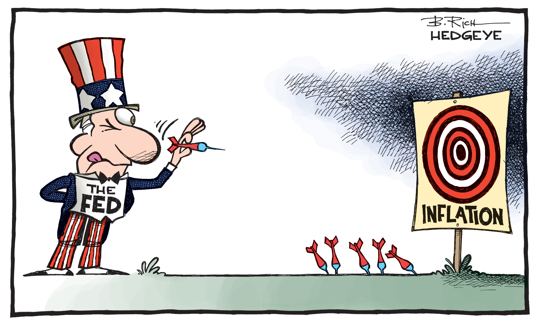 Deflation Cartoon