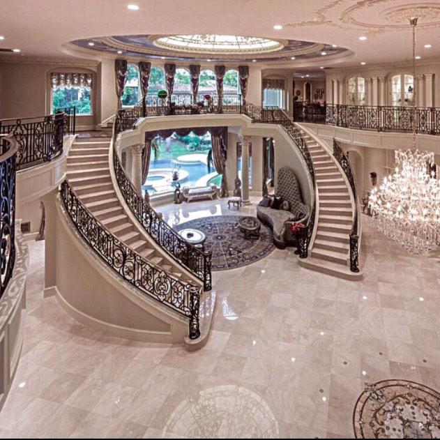 Mansion Double Staircase