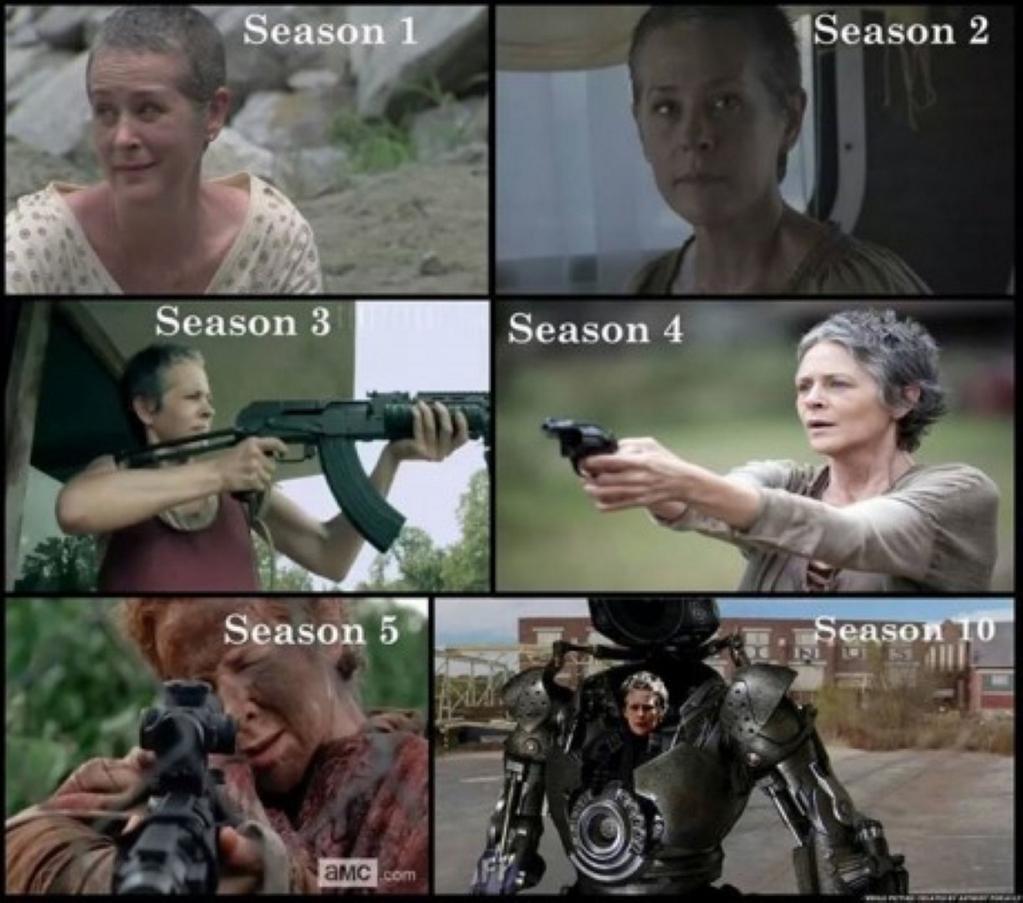 Walking Dead Carol Meme