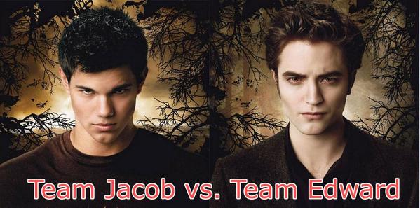 Edward Cullen Vs Jacob Black