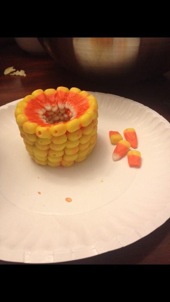 Candy Corn Stacked