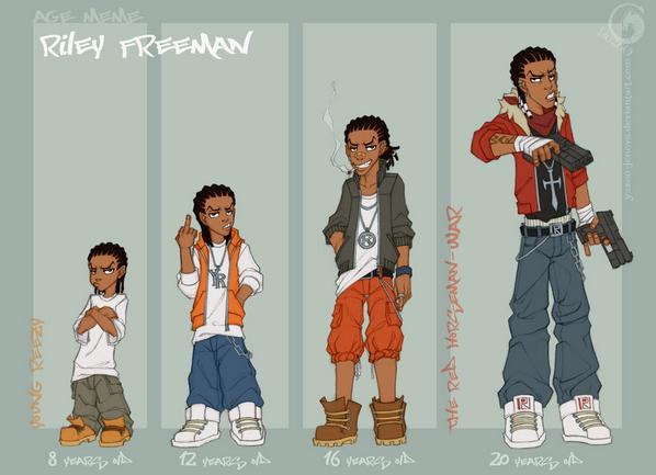 The Boondocks Huey And Cindy