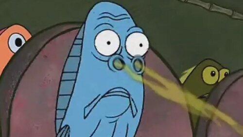 Spongebob Bad Smell Face