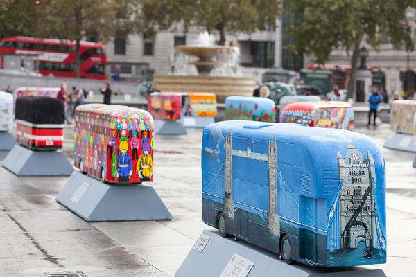 41 bus sculptures will form walking trails across the capital from ...