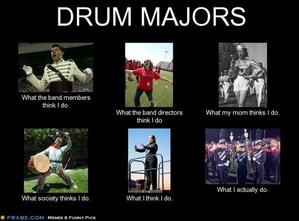 Band Drum Major Quotes