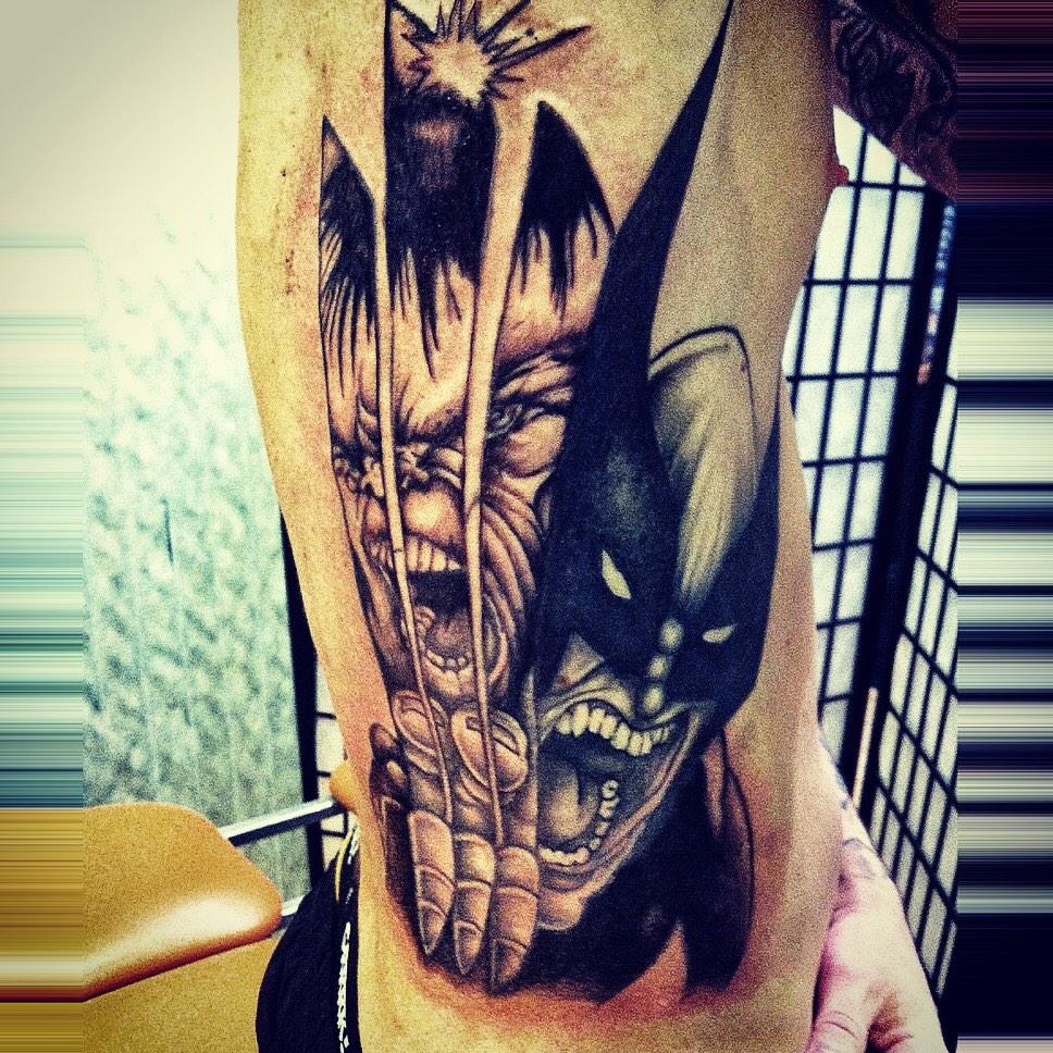 Hulk Wolverine Tattoos