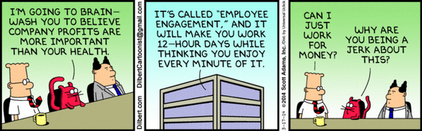 Funny Employee Engagement Cartoons