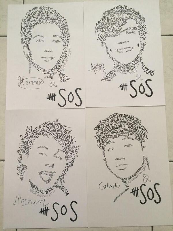 5sos Drawing