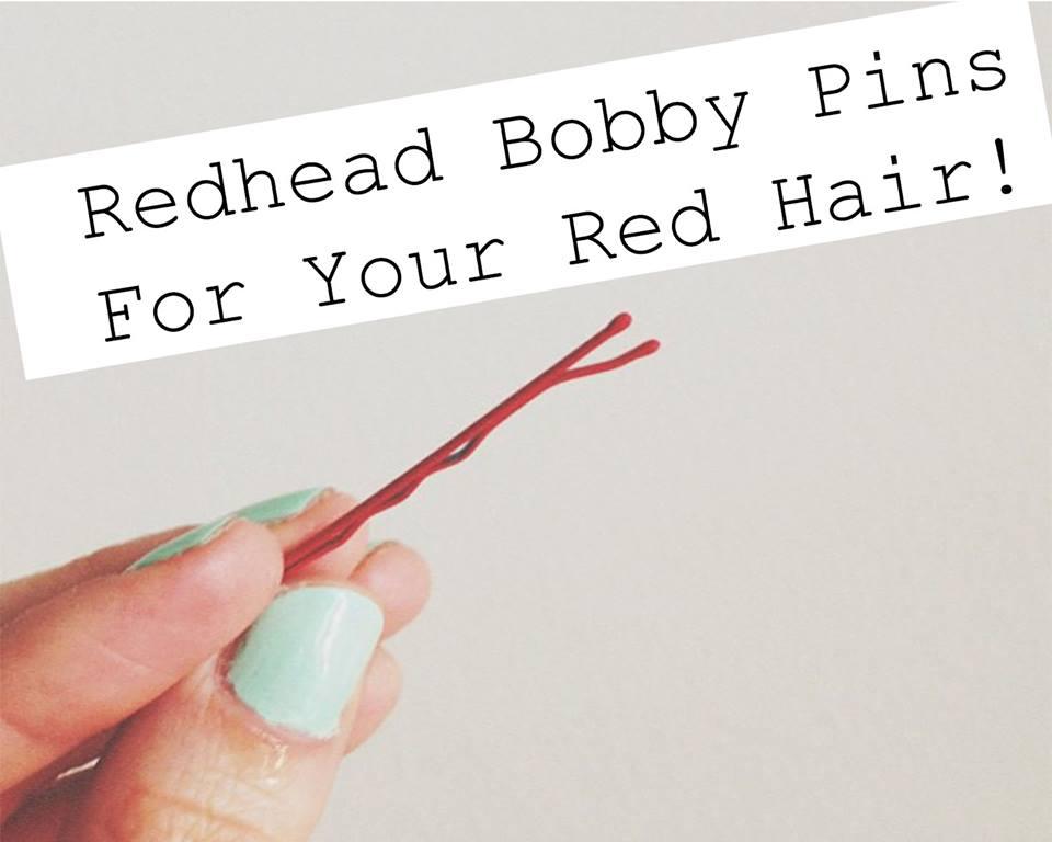 Redhead Bobby Pins