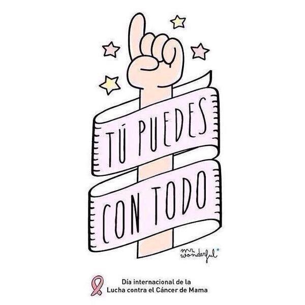 Mucho ánimo y fuerza para todas aquellas mujeres que luchan día a día ...