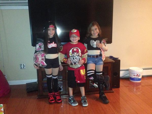 Wwe Aj Lee As A Kid