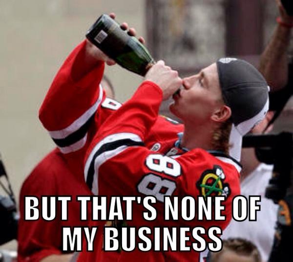 Patrick Kane Meme Will There Be A Break Between Binges I Wonder If The