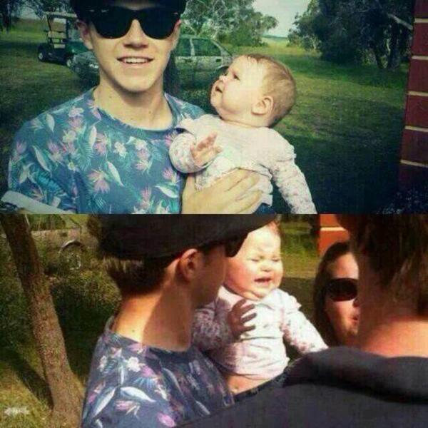 Niall Horan When He Was A Baby
