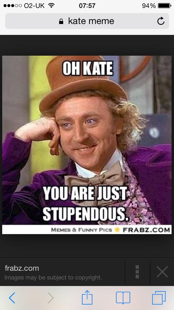 Kate Meme Kate Bush Geburtstagskarte | Lustige Karte | Meme Karte