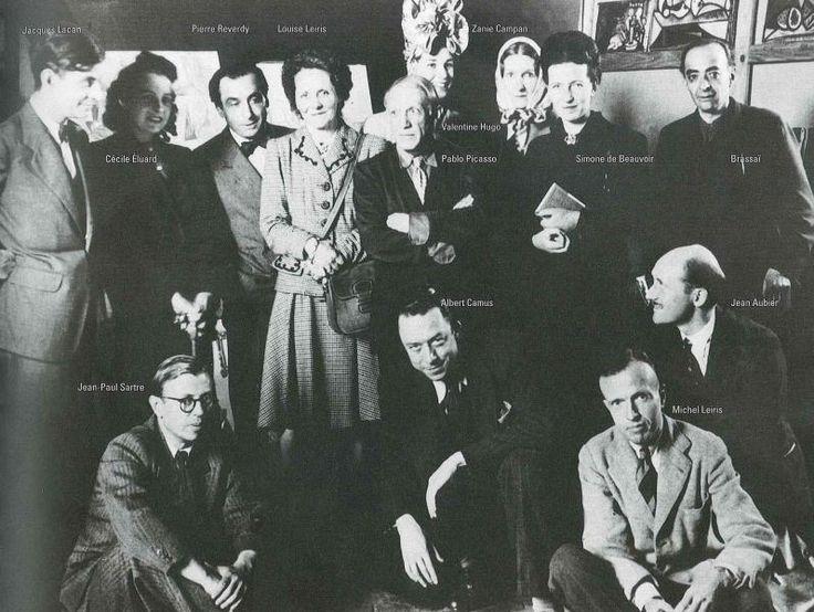 Jean Paul Sartre And Albert Camus