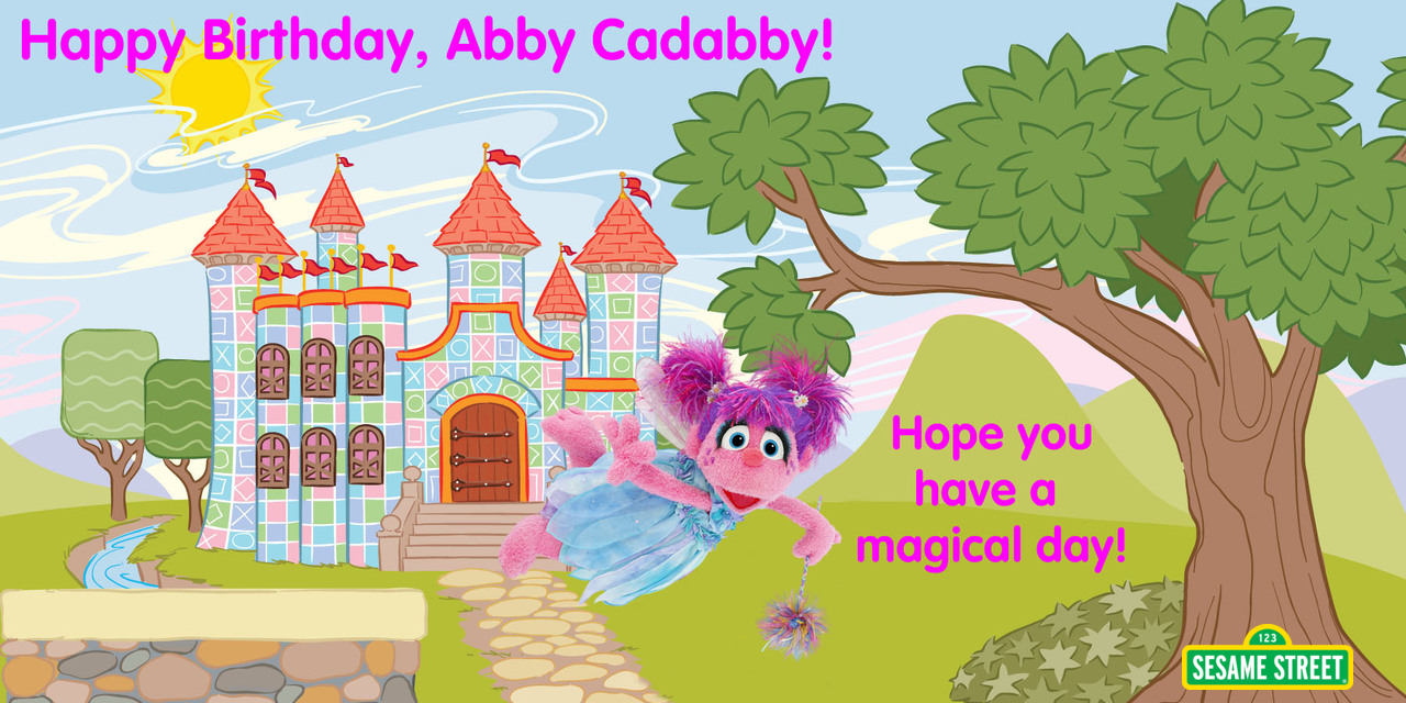 Sesame Street Abby Png