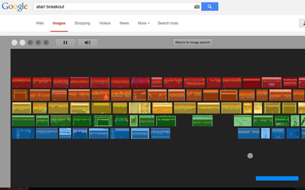 Atari Breakout Easter Egg