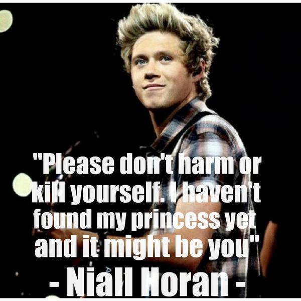 Niall Horan Quotes Princess
