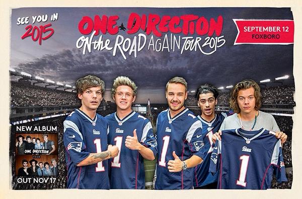 One Direction Where We Are Tour Jerseys