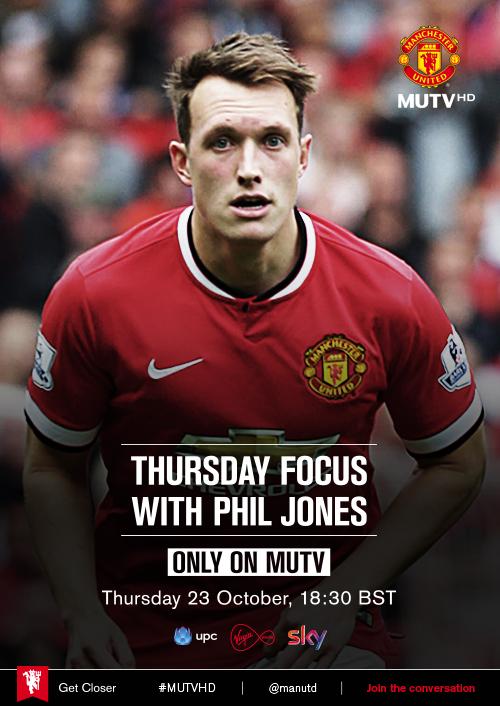 Tune in to MUTV tonight at 18:30 BST as PhilJones4 joins DavidMay04 and ...