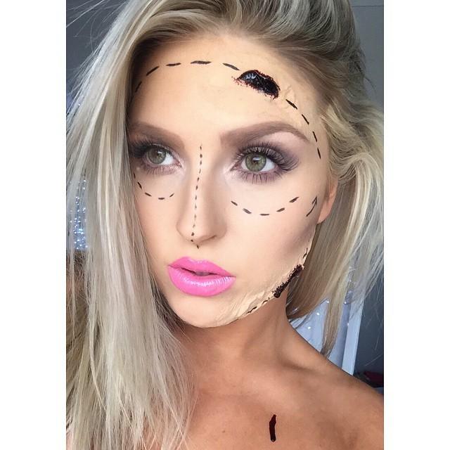 Plastic Surgery Costume Makeup | Makeupview.co