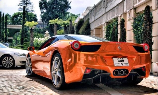 Ferrari Italia Orange