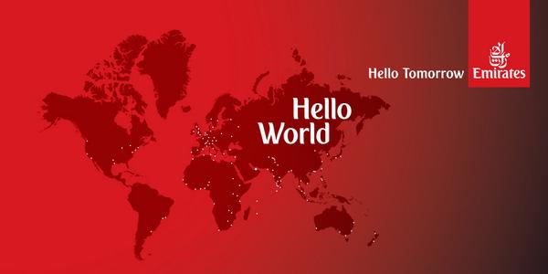 Emirates Hello Tomorrow Logo