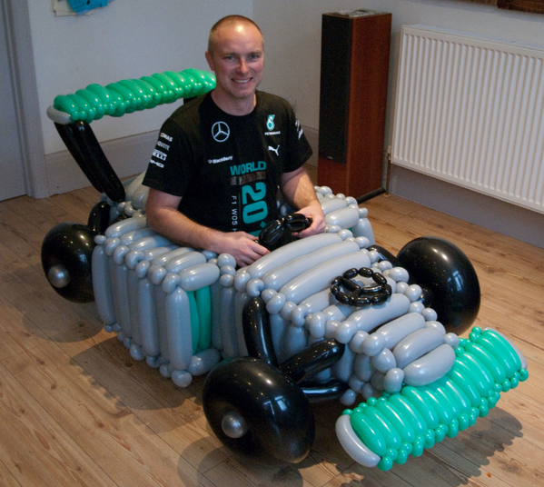 Mercedes 2015 W06 (Balloon Concept Vehicle) : r/formula1