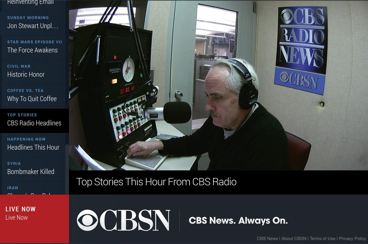CBSN: CBS's online news channel - Page 3 - TV Forum