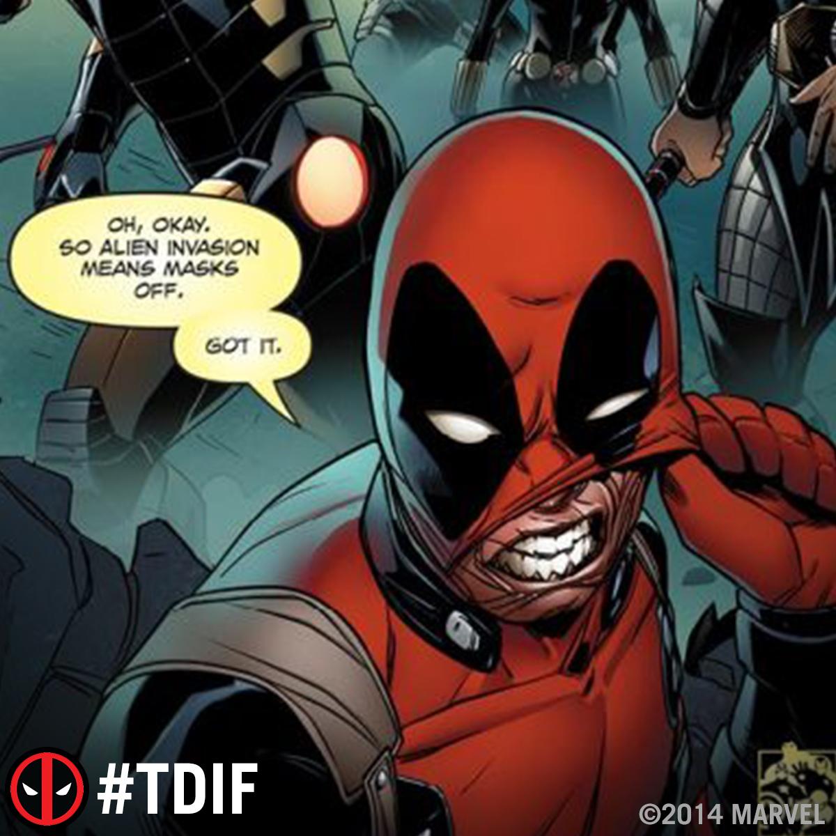 Deadpool Mask Comic