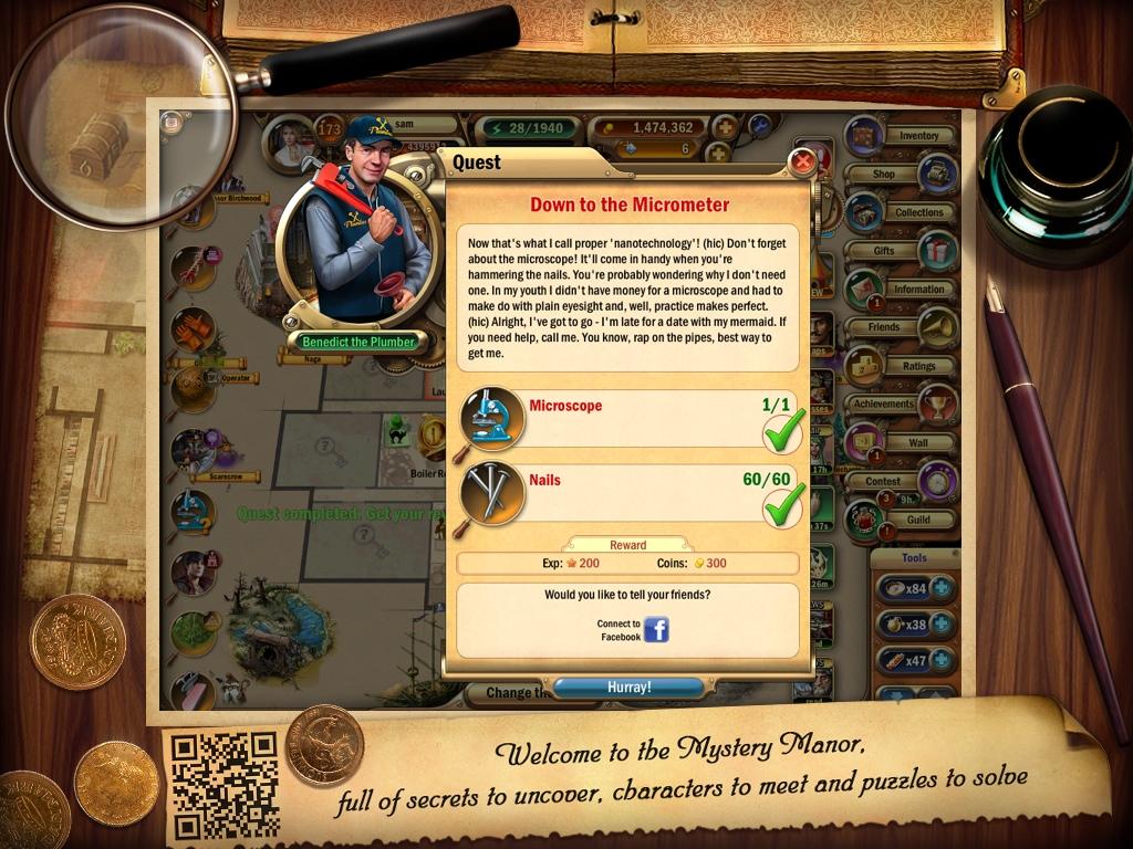 Mystery Manor on Twitter: "I play Mystery Manor on iPad! Join me in ...