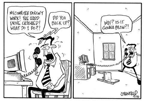 Funny Computer Repair Cartoons