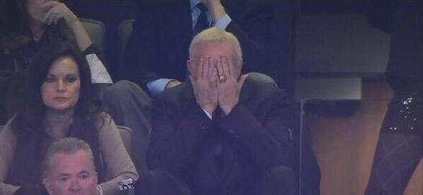 Jerry Jones Sad