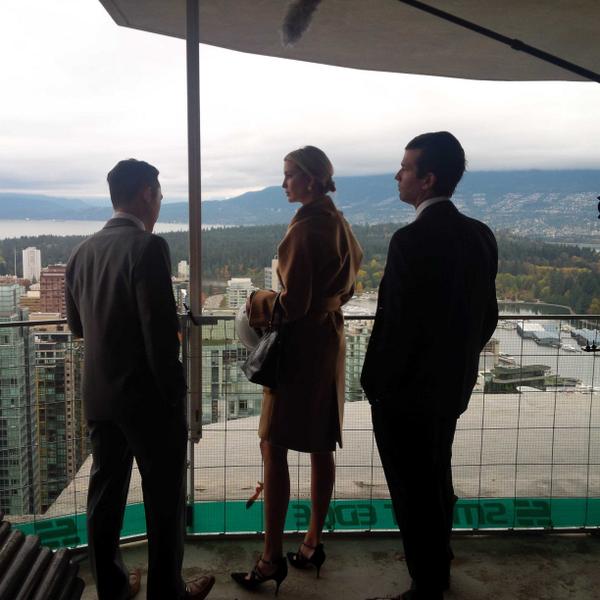 Holborn president Joo Kim Tiah visited TrumpVancouver on Monday with ...