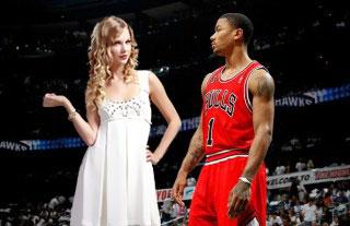 Taylor Swift Playing Basketball