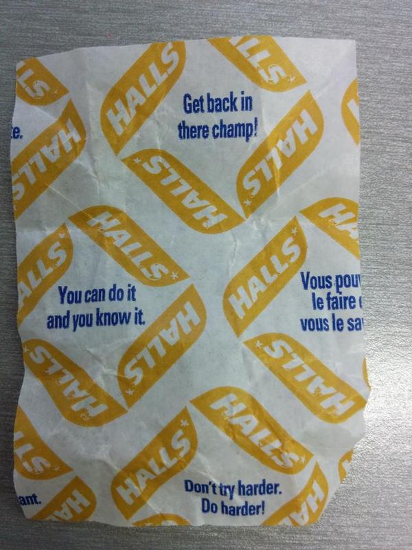 Halls Cough Drops Wrappers