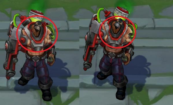 Augmented Singed Face