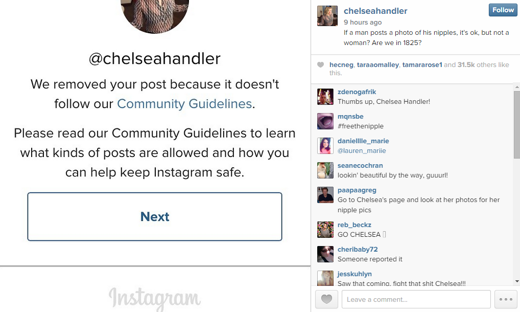 Chelsea Handler Putin