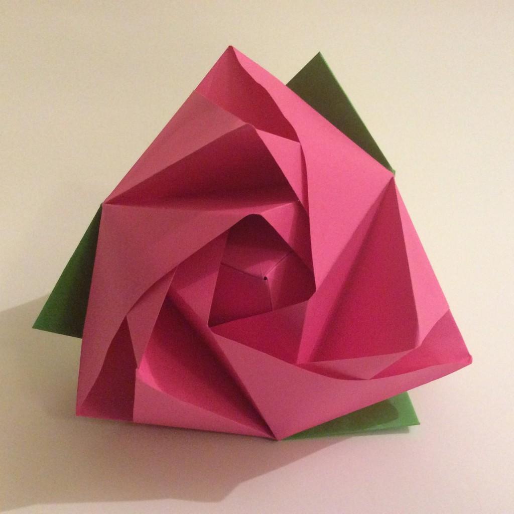 Origami Rose Box Instructions