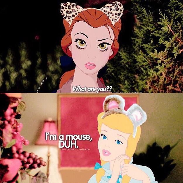 Disney Princesses As Mean Girls