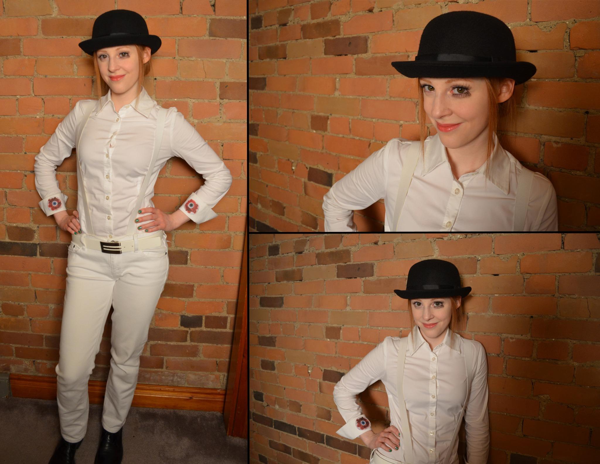 Clockwork Orange Costume Girls