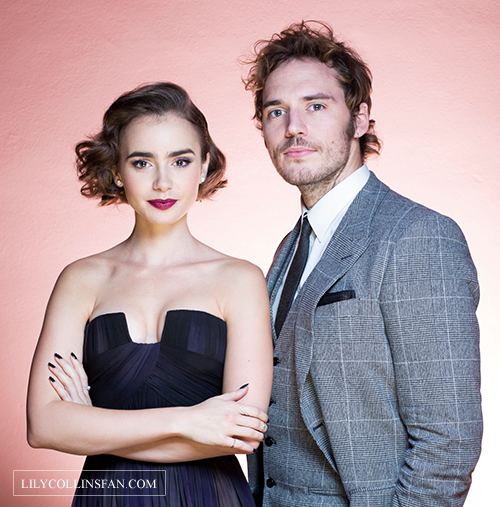 Lily Collins And Sam Claflin