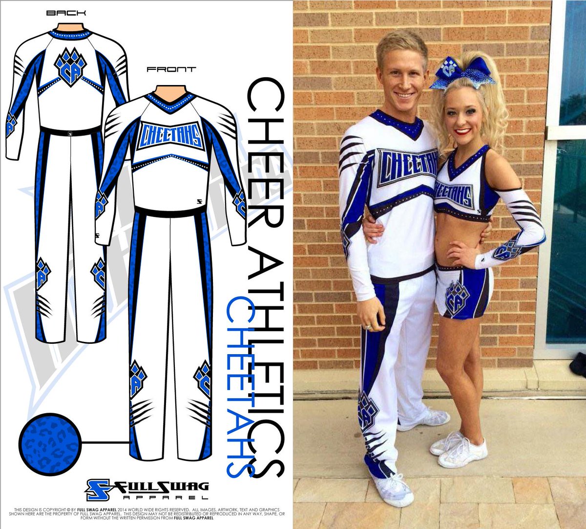 Cheer Athletics Cheetahs Uniforms