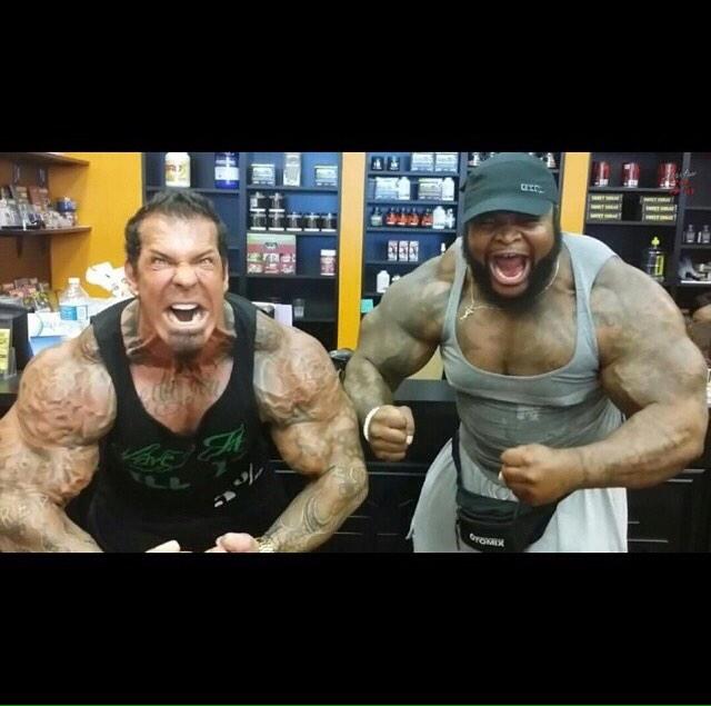 Rich Piana And Da Hulk