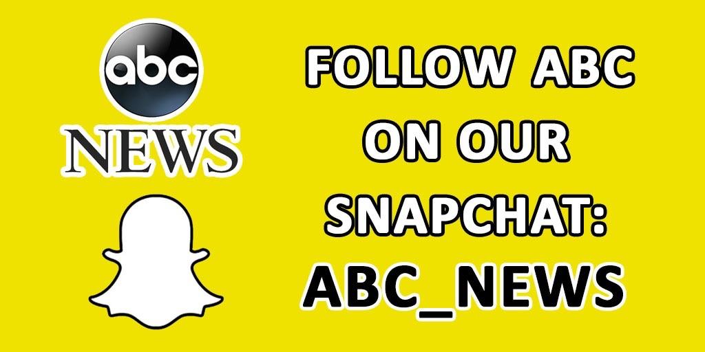 We've joined Snapchat: Find us at ABC_News | ABC News | Scoopnest