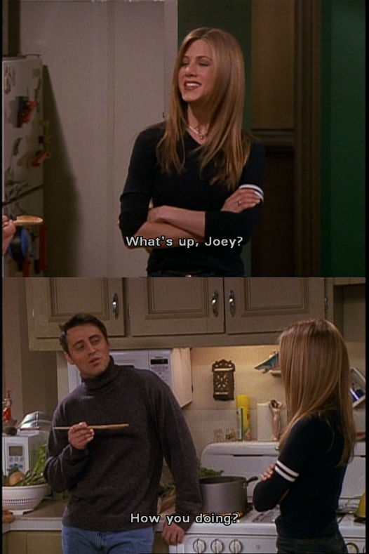 How You Doin Joey Meme