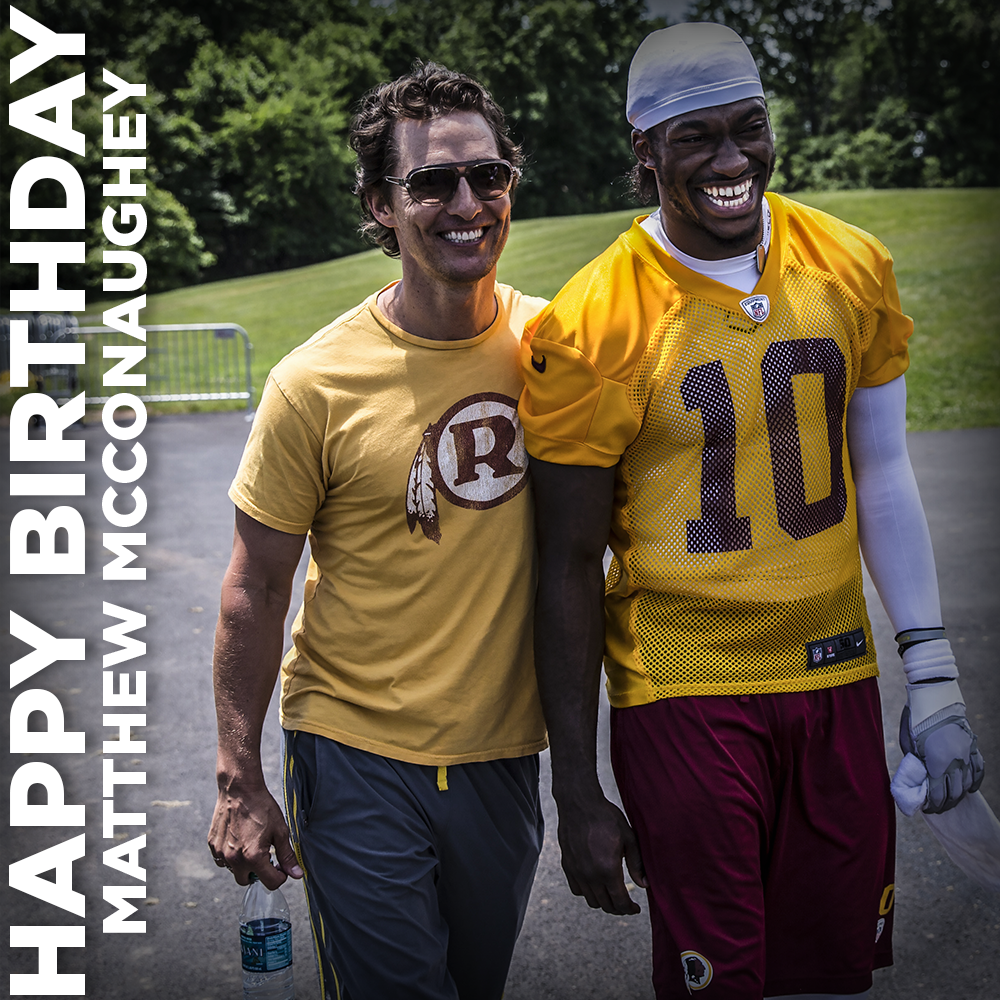 Matthew Mcconaughey Redskins